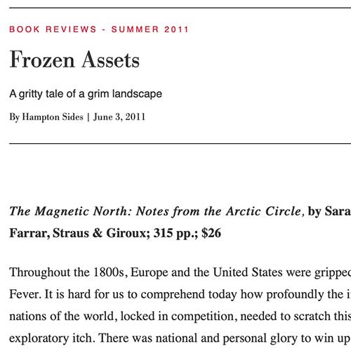 Selected Articles - Hampton Sides